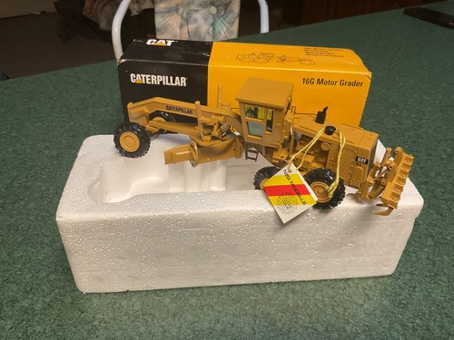 1/50 Norscott NZG Caterpillar Cat 16G Motor Grader With Box | eBay