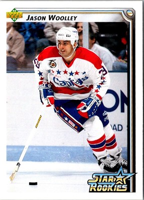 1992 Upper Deck Jason Woolley #422 Washington Capitals Hockey Card | eBay