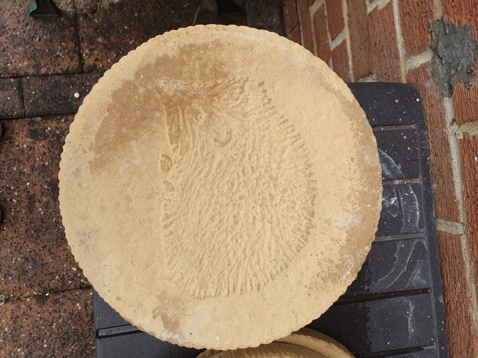 7 decorative wildlife garden stepping stones - squirrel, rabbit, bird ...