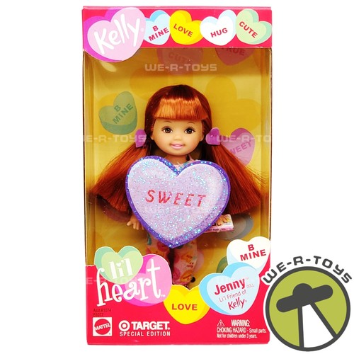 Barbie Li'l Heart Jenny Doll li'l Friend of Kelly Valentines Special ...