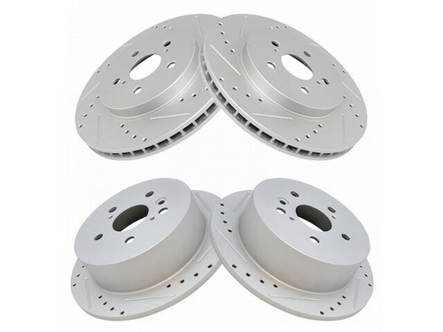 For 2006-2008 Lexus RX400h Brake Rotor Set Front and Rear 53716DCKW ...