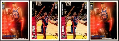Collectors Choice Theo Ratliff (4) Card Lot - EXCLUSIVE – BE AMONG THE ...