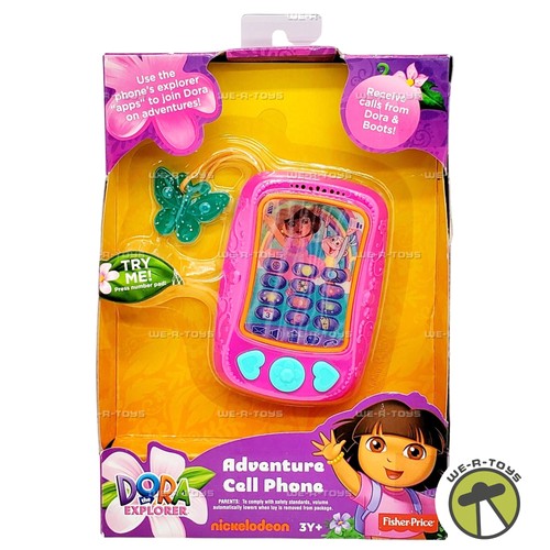 Nickelodeon Dora The Explorer Adventure Cell Phone 2013 Fisher-Price ...