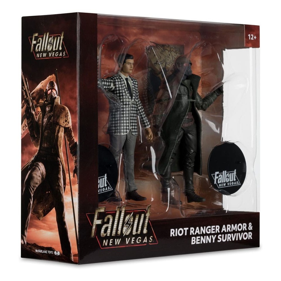McFarlane Fallout New Vegas Riot Ranger & Benny 2 Pack Figures NEW ...