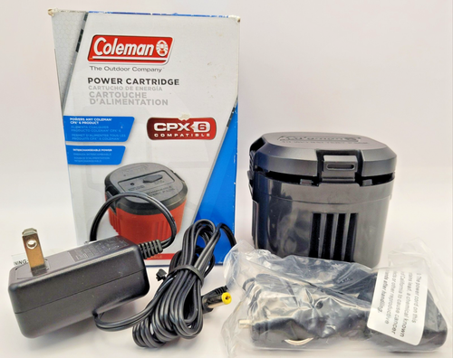 Coleman CPX 6 Power Cartridge Rechargeable Power Pack w/ Power Cords | eBay