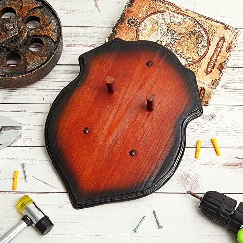 Wooden Sword Wall Mount Sword Plaque Sword Display Wall Mount Universal ...