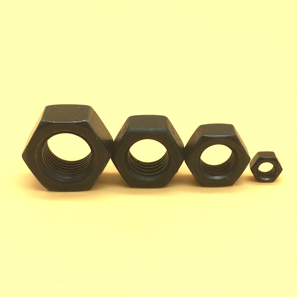 2Pcs Pitch Metric Right Hand Fine Thread Hex Nut Select M8 - M20 | eBay