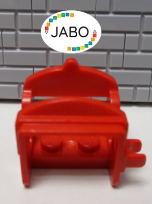 (i 10/16) LEGO 4491a Selle Chevaux avec 1 Clip Rouge 6066 6080 6071 ...