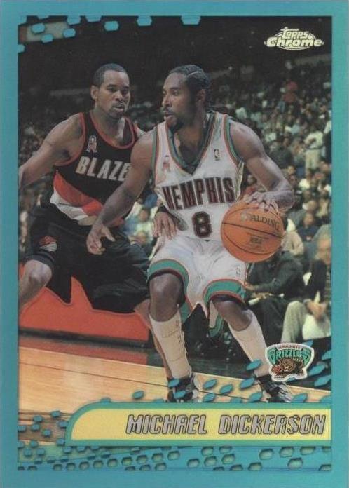 2001-02 Topps Chrome - Michael Dickerson #84 Refractor for sale online ...