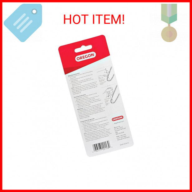 Oregon Grease Gun for Chainsaws, Pre Loaded All Purpose Lubricant, Easy ...