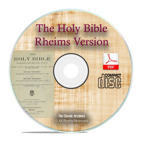 DOUAI DOUAY RHEIMS VERSION, CATHOLIC BIBLE With Apocrypha History CD ...