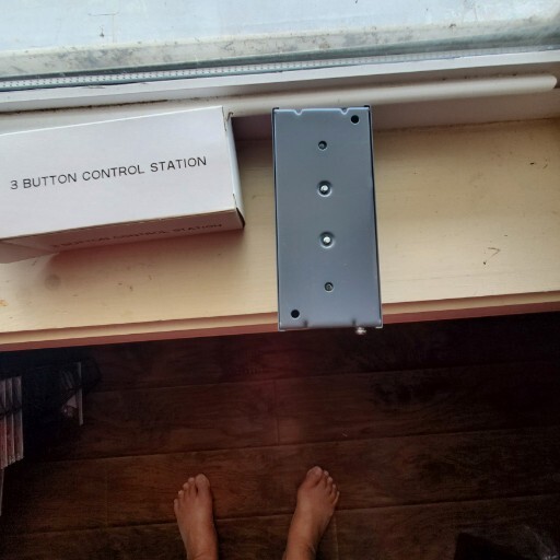 Commercial Garage Door Opener 3 Button Wall Mount Control Station Ent ...