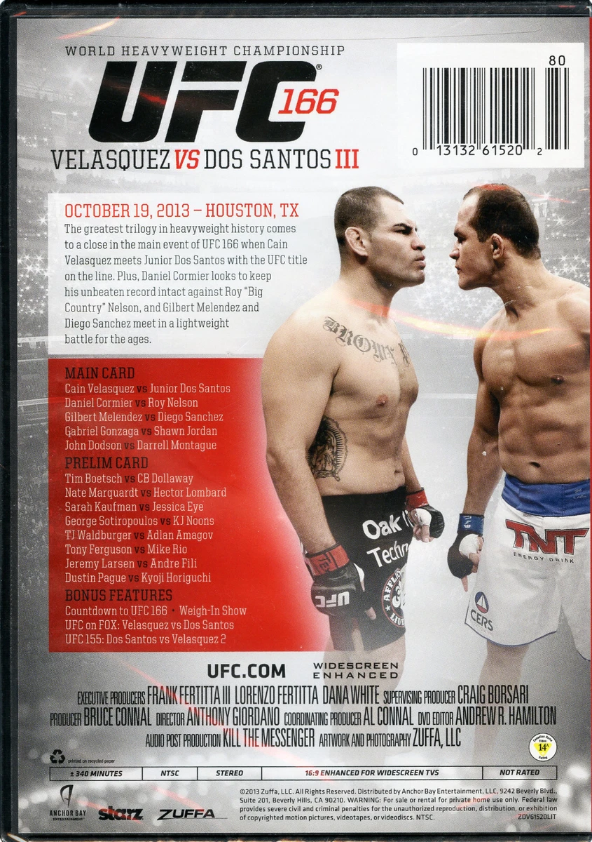 Ufc 166 Poster