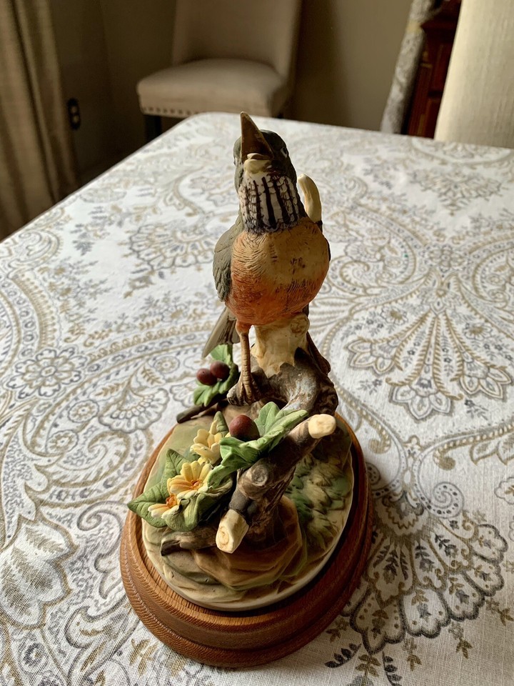 Vintage Robin Andrea by Sadek Made in Japan Bird Figurine With Stand By ...