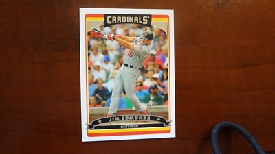 2006 TOPPS # 535 JIM EDMONDS BASEBALL CARD | eBay