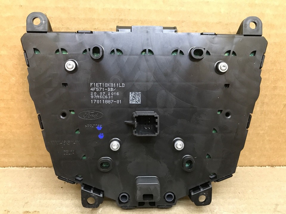 15-16 Ford Focus Radio Audio Face Plate Control Buttons Center Dash ...