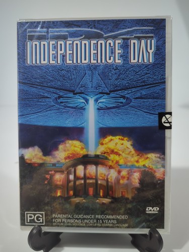Independence Day - Will Smith Bill Pullman Jeff Goldblum Region 4 Brand ...