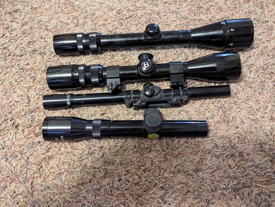 Lot Of 4 Vintage Rifle Scopes | eBay