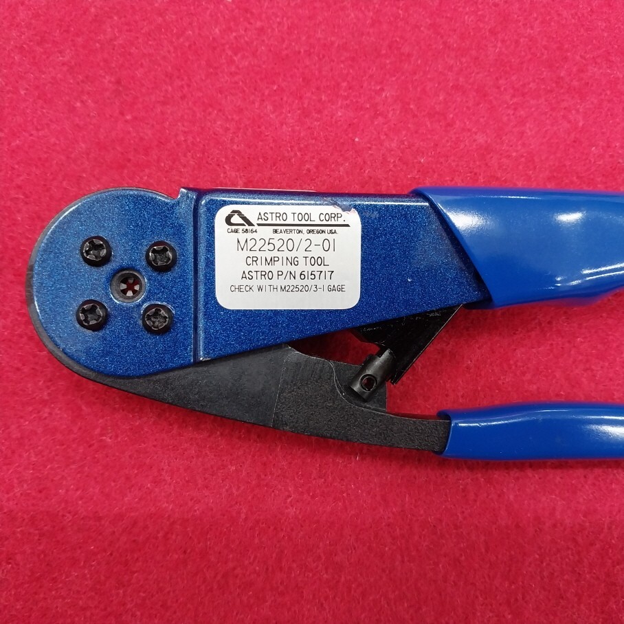 ASTRO TOOL CORP. M225202-01 CRIMPING TOOL ASTRO P/N 615717. | eBay