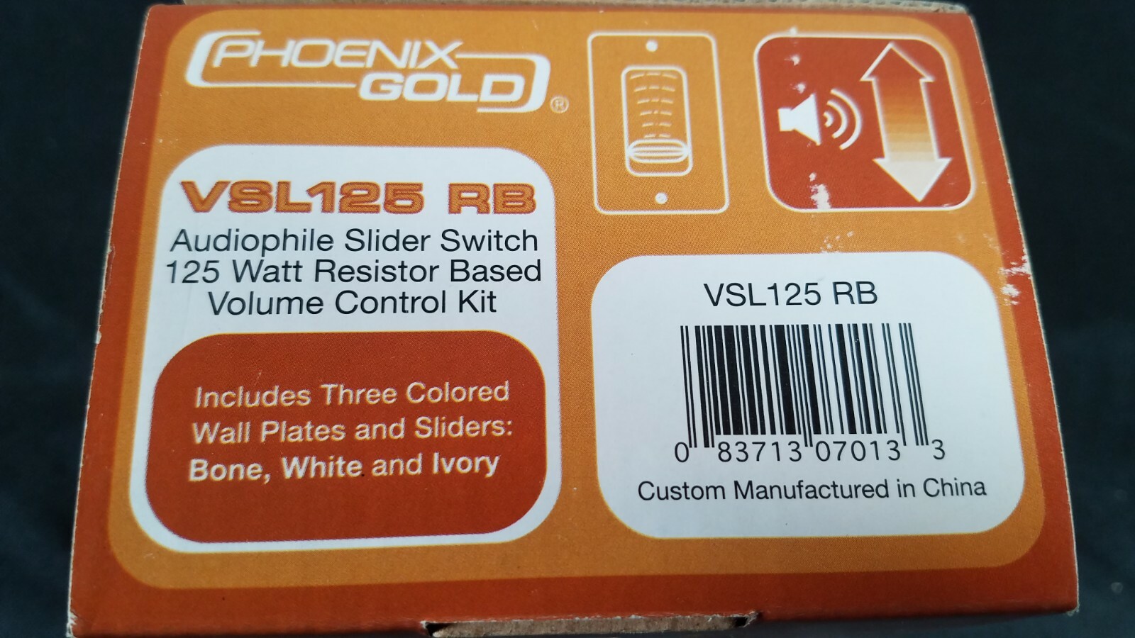 Phoenix Gold Resistor Based Sliding Volume Control VSL 125 RB Home ...