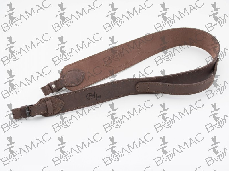 Genuine Real Leather Gun Sling Shotgun Rifle Shoulder Strap Shooting ...
