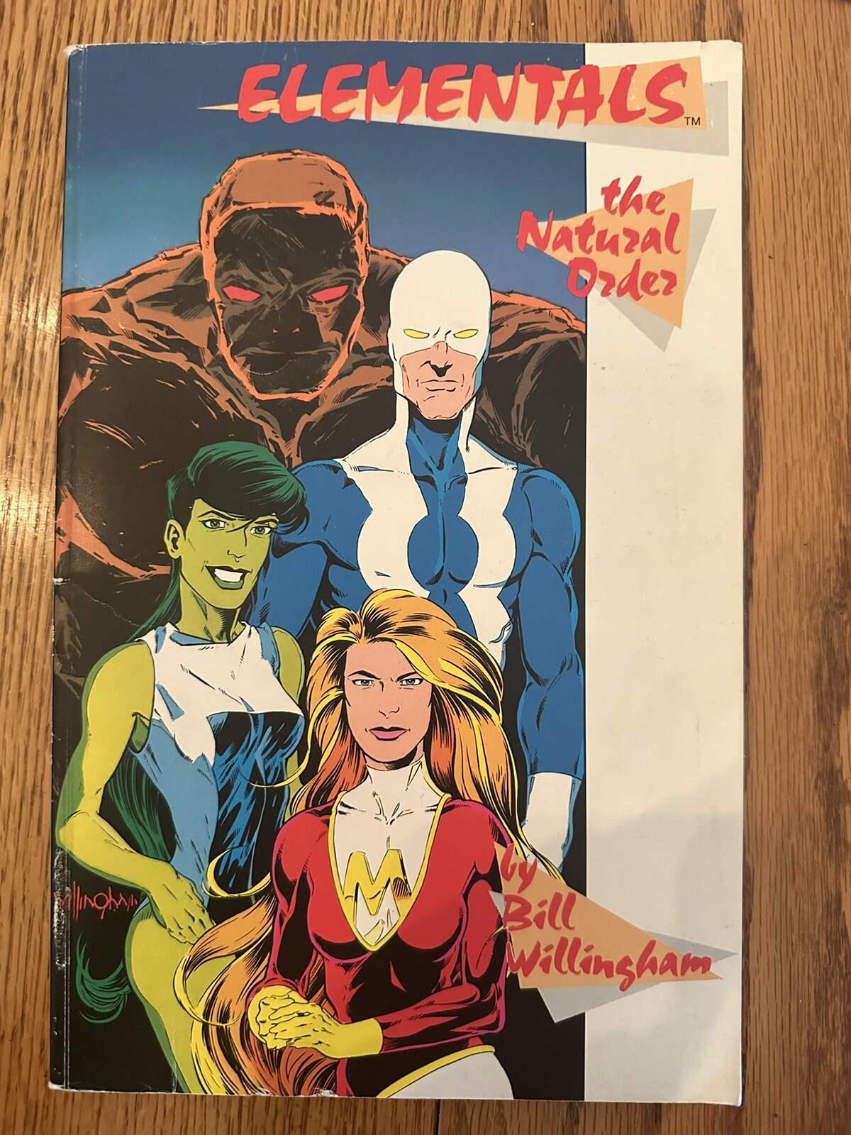 Elementals The Natural Order Bill Willingham Comico Graphic Novel | eBay