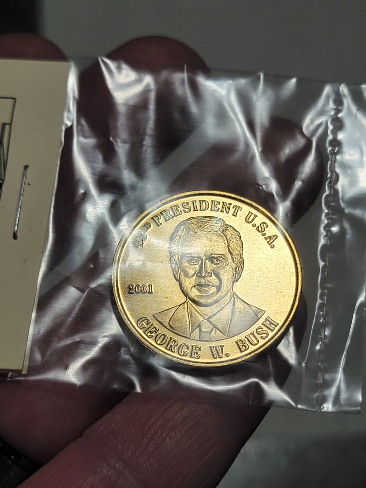 C4 token Exonumia 43rd President Presidential George W. Bush tokens ...