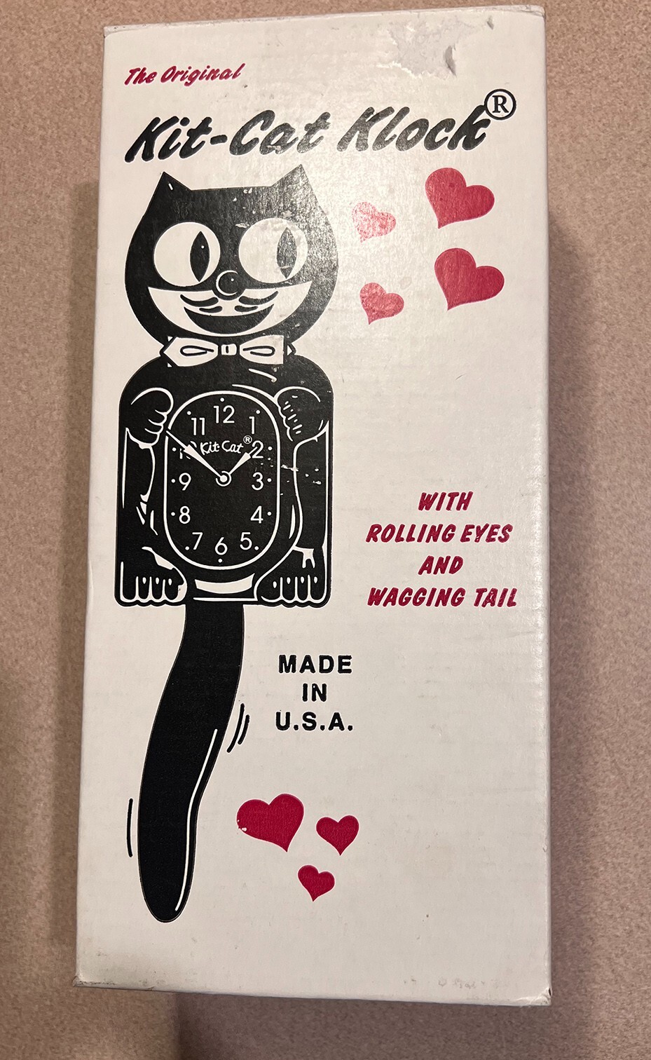 Kit Kat Clock original box never mounted | eBay