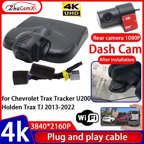 4K DVR Dash Cam Camera for Chevrolet Trax Tracker U200 Holden Trax TJ ...