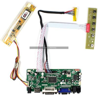 Kit for LP154W02-TL06 LP154W02-TL10 HDMI DVI VGA LCD Controller Board ...