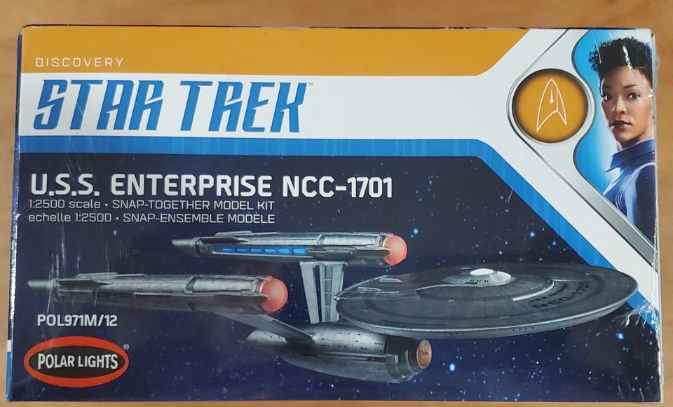 Star Trek Discover USS Enterprise Model Kit | eBay