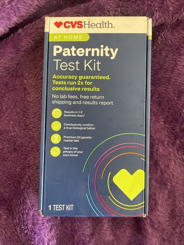 CVS Health At Home Paternity Test Kit NO LAB FEE NIB SEALED | eBay