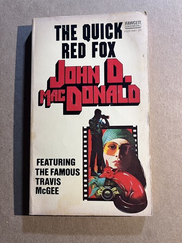 THE QUICK RED FOX by John D. MacDonald 1964 Fawcett paperback TRAVIS ...