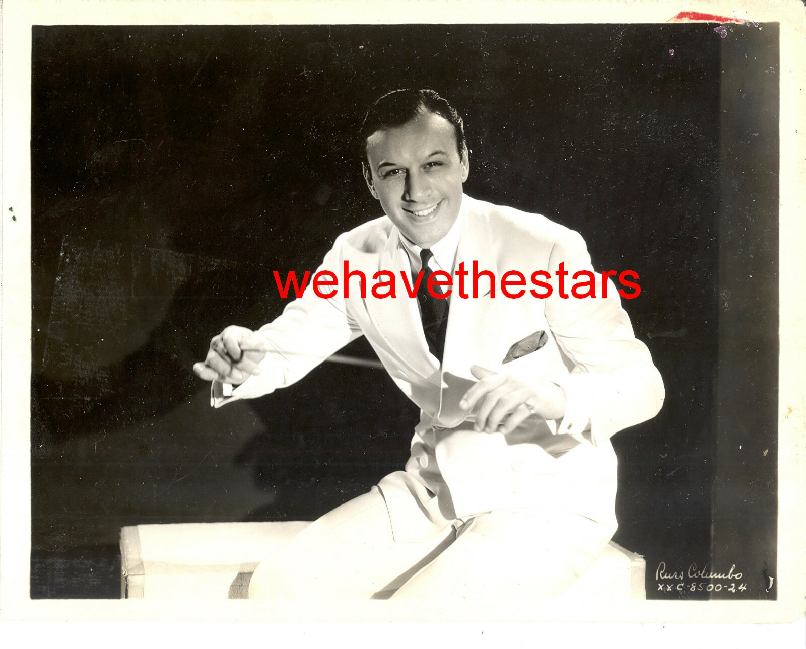 Vintage Russ Columbo QUITE HANDSOME TRAGIC STAR 30s LB Publicity ...