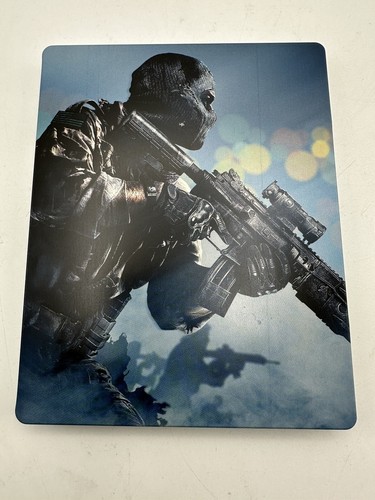 Call of Duty COD Ghosts Collectors Prestige Edition STEEL CASE W/ PS3 ...