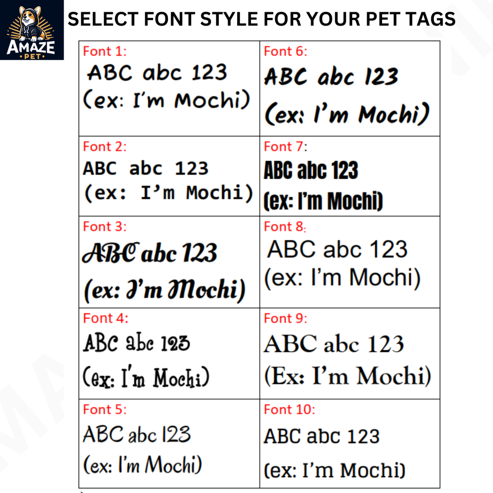 LASER ENGRAVING STAINLESS STEEL DOG CAT PET TAG - CUSTOM BREEDS - BOTH ...