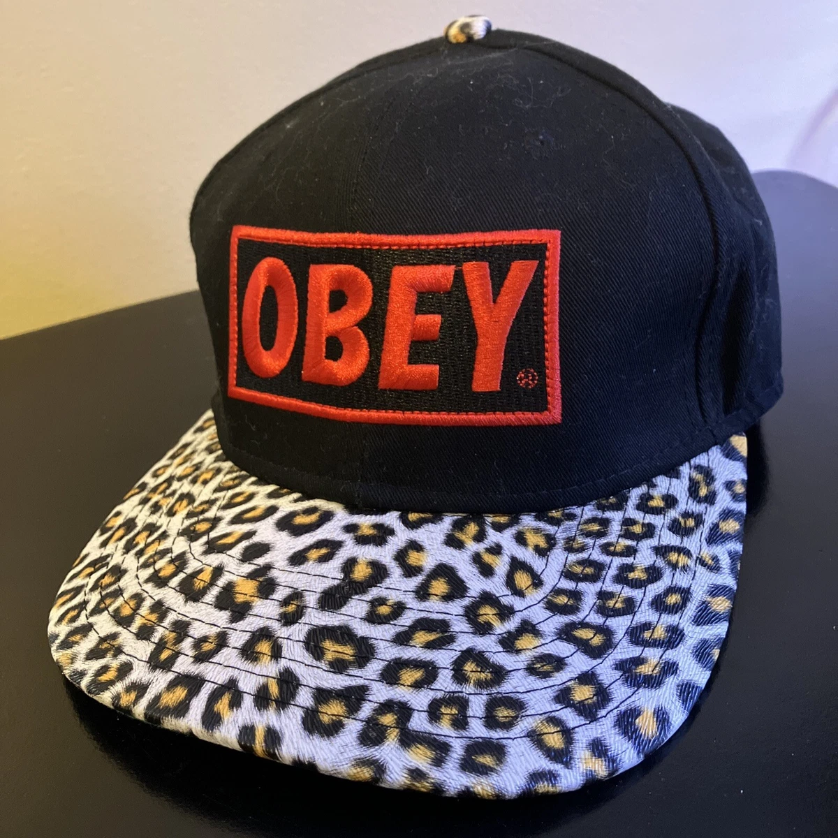 Obey Snapback Cheetah