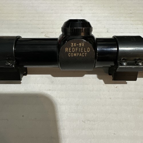 Redfield Compact Wideview 3x-9x Rifle Scope Gloss Black 1" Tube Wide ...