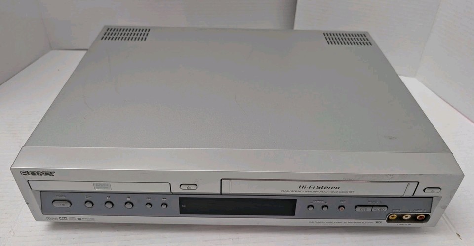 Sony SLV-D100 DVD VCR Combo VHS Recorder Hi-Fi Stereo Tested Working ...