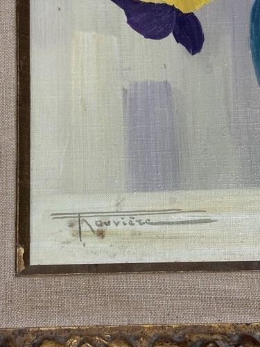 Elizabeth Rouviere original oil painting on canvas “floral” | eBay