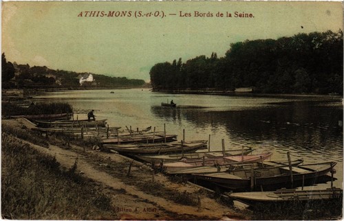 CPA ATHIS-MONS Les Bords de la Seine (1355364) | eBay