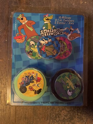Cartoon Network Pogs vintage sealed pack pog milk caps | eBay