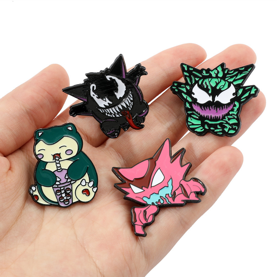 Pokemon Metal Enamel Pins Lot You Choose Gengar Many Type Pin | eBay