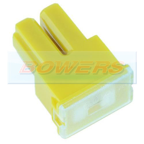 12V 24V 32V VOLT 60A AMP YELLOW FEMALE PAL SLOW BLOW FUSE JAPANESE CAR ...