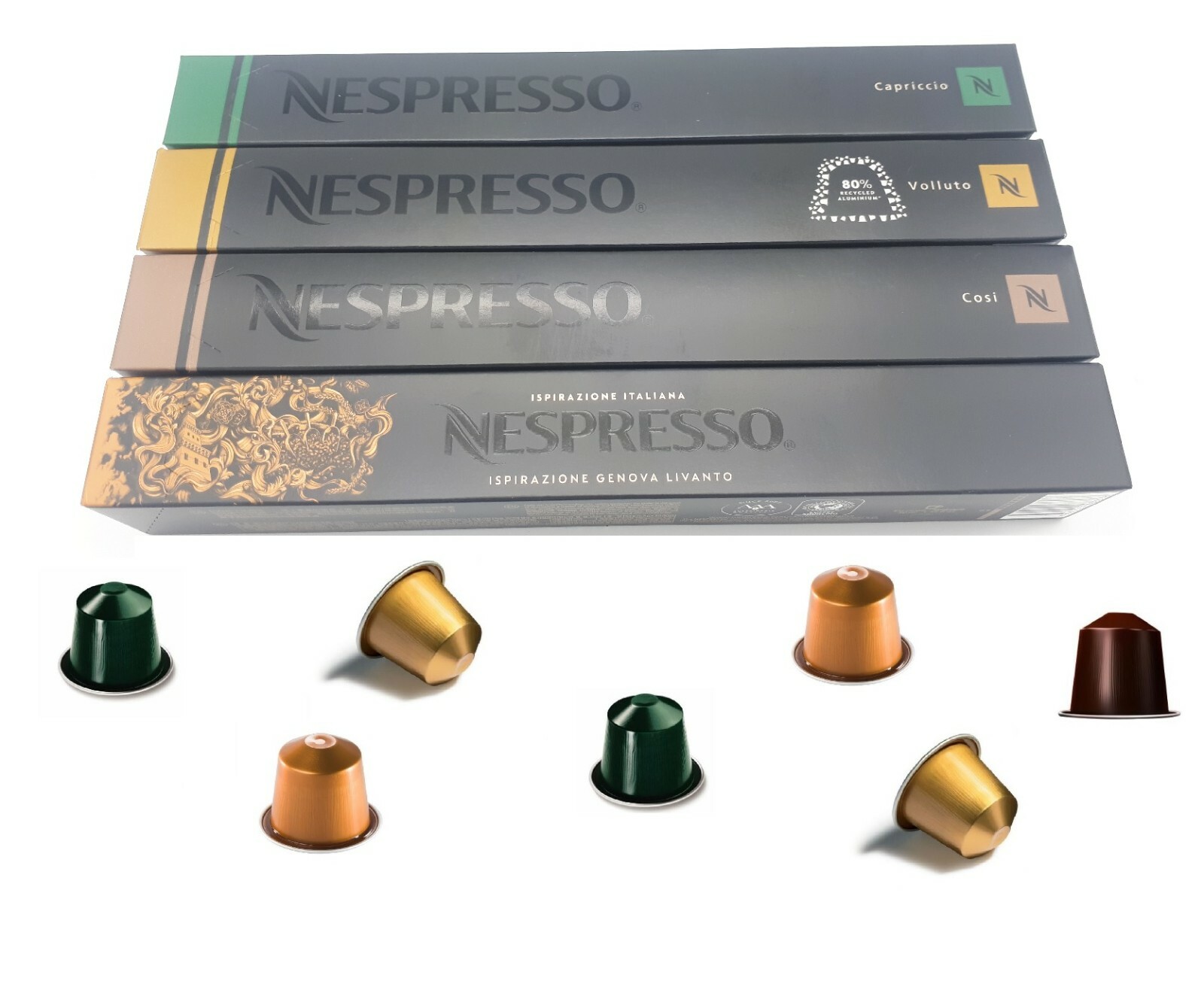 Nespresso Genuine Coffee Machine Capsules Pods Popular Selections ...