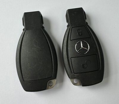 GENUINE MERCEDES 2 BUTTON REMOTE SMART KEY FOB SPRINTER VITO ETC TESTED ...