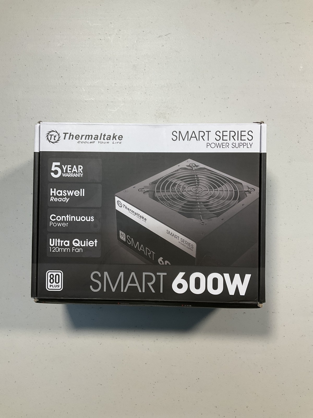 Thermaltake SMART 600W ATX 12V V2.3/EPS 12V 80 Plus Certified Active ...