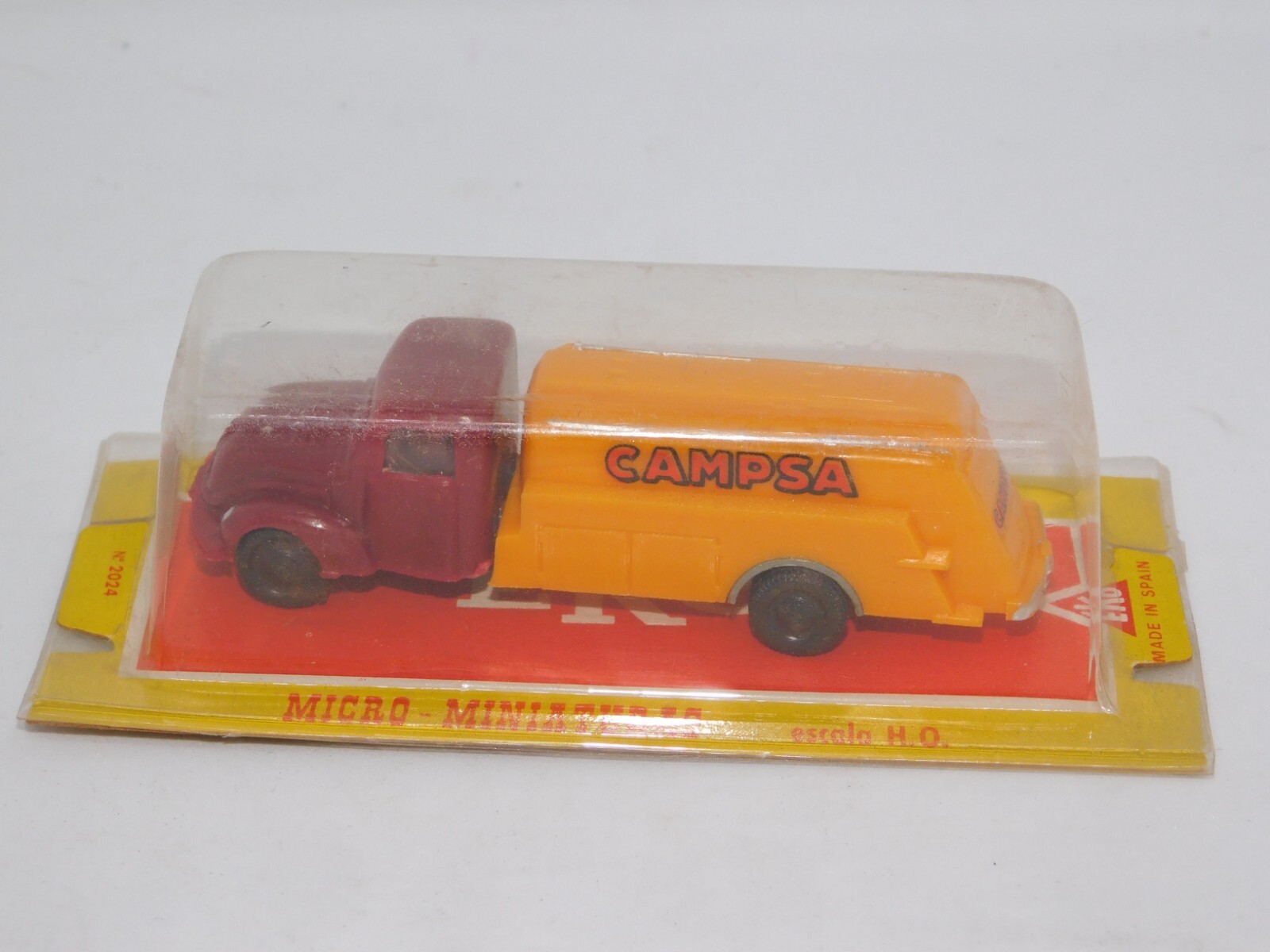 1:87 HO SCALE EKO MICRO MINIATURES CAMPSA TANKER TRUCK # 2024 MADE IN ...