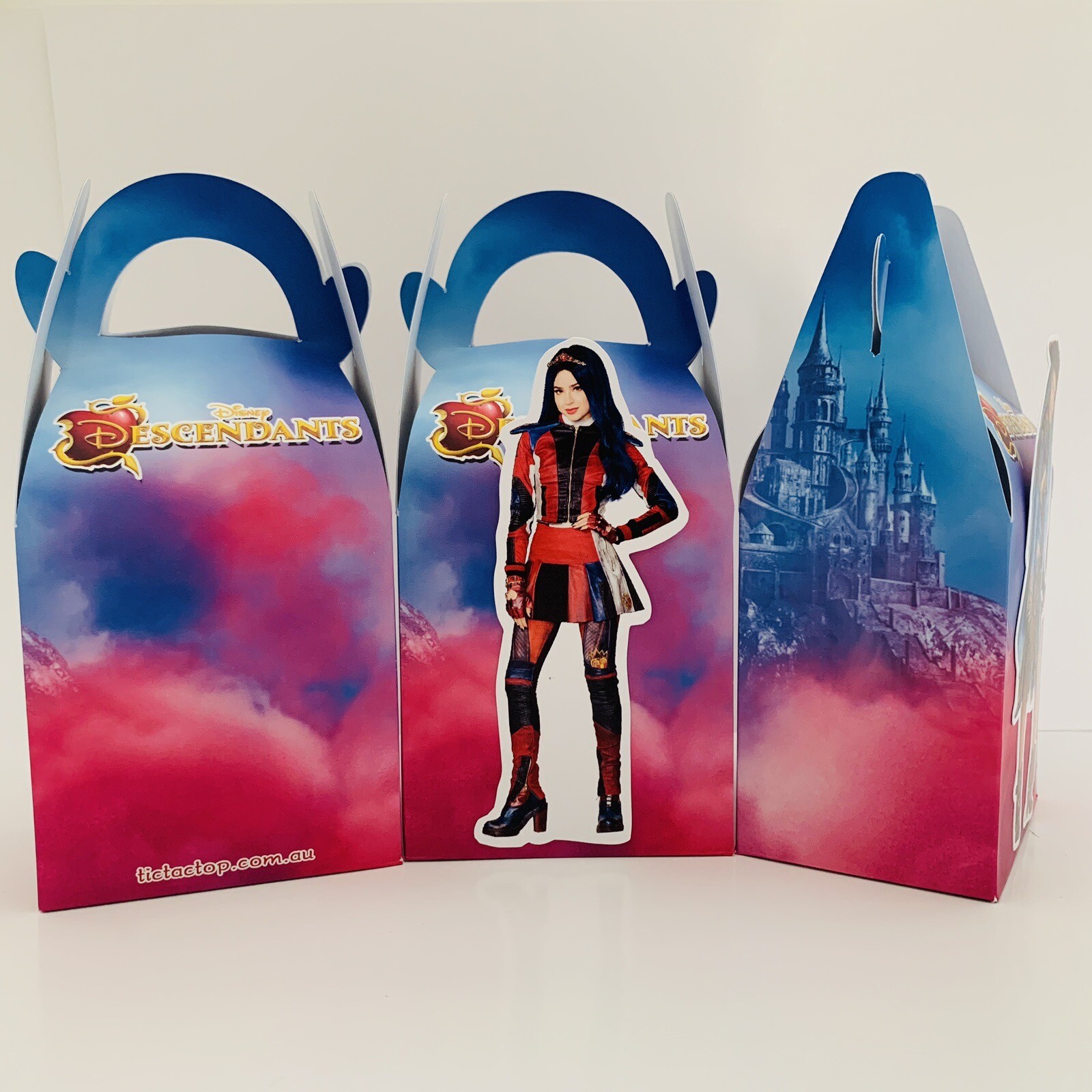 14x Disney Descendants Lolly Loot Bag Box. Party Supplies Banner ...