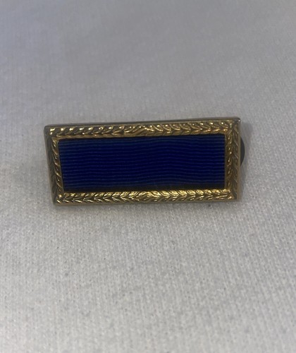 Vtg US Army Blue PUC Presidential Unit Citation Medal Ribbon Bar 9/16 x ...